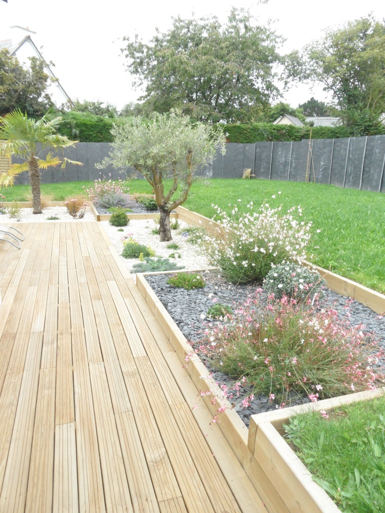 Vente et Pose de Terrasses bois et composite à Langueux - Armor Parquet