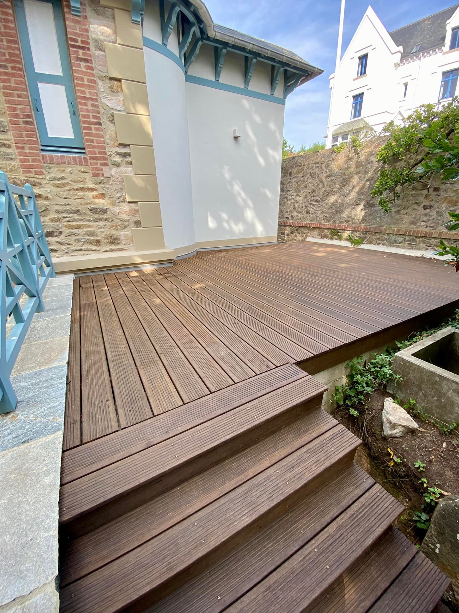 Réalisation d’une Terrasse en Bamboo MOSO - Armor Parquet